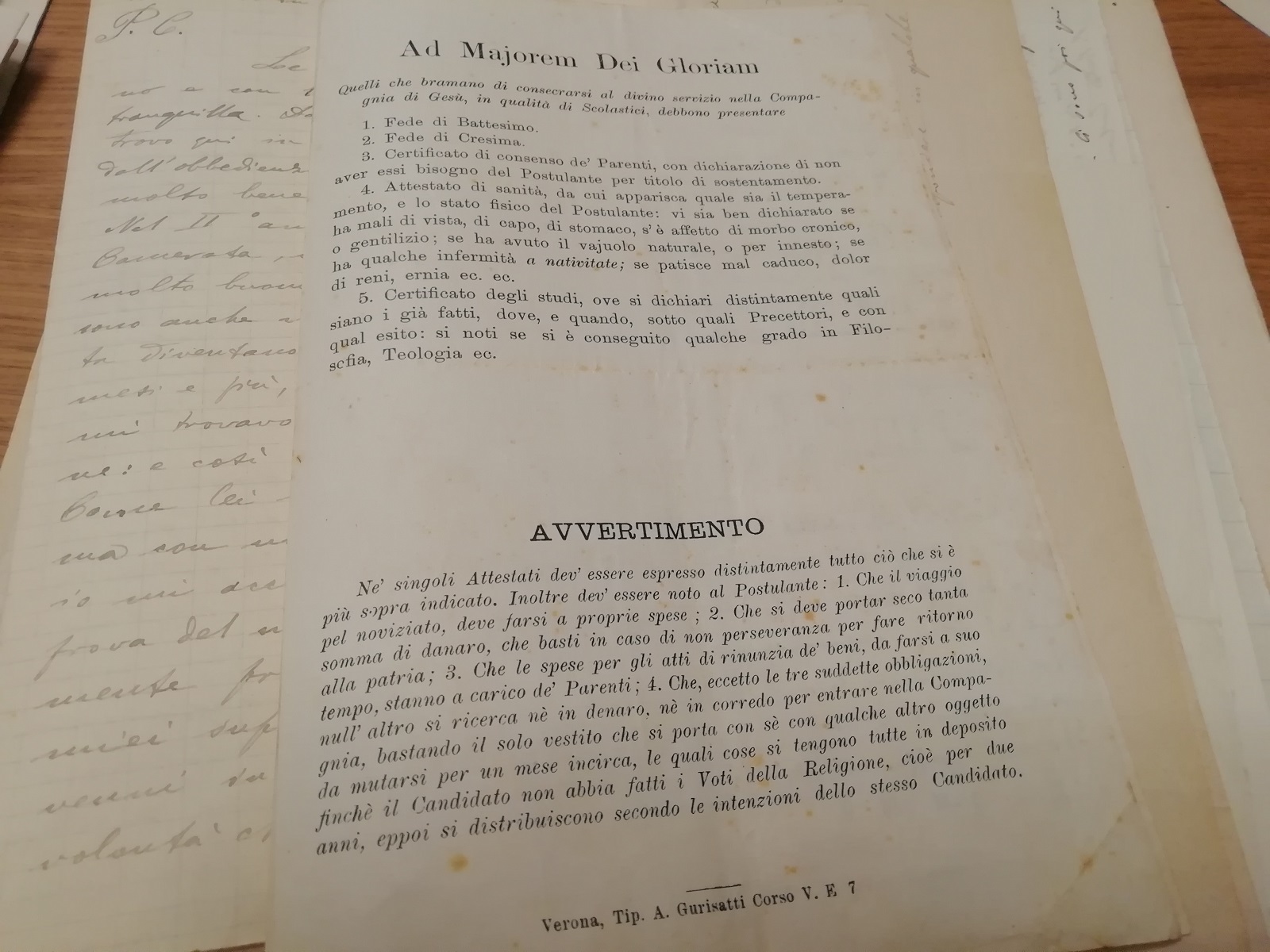 The joy of a vocation in the family - Historical Archives