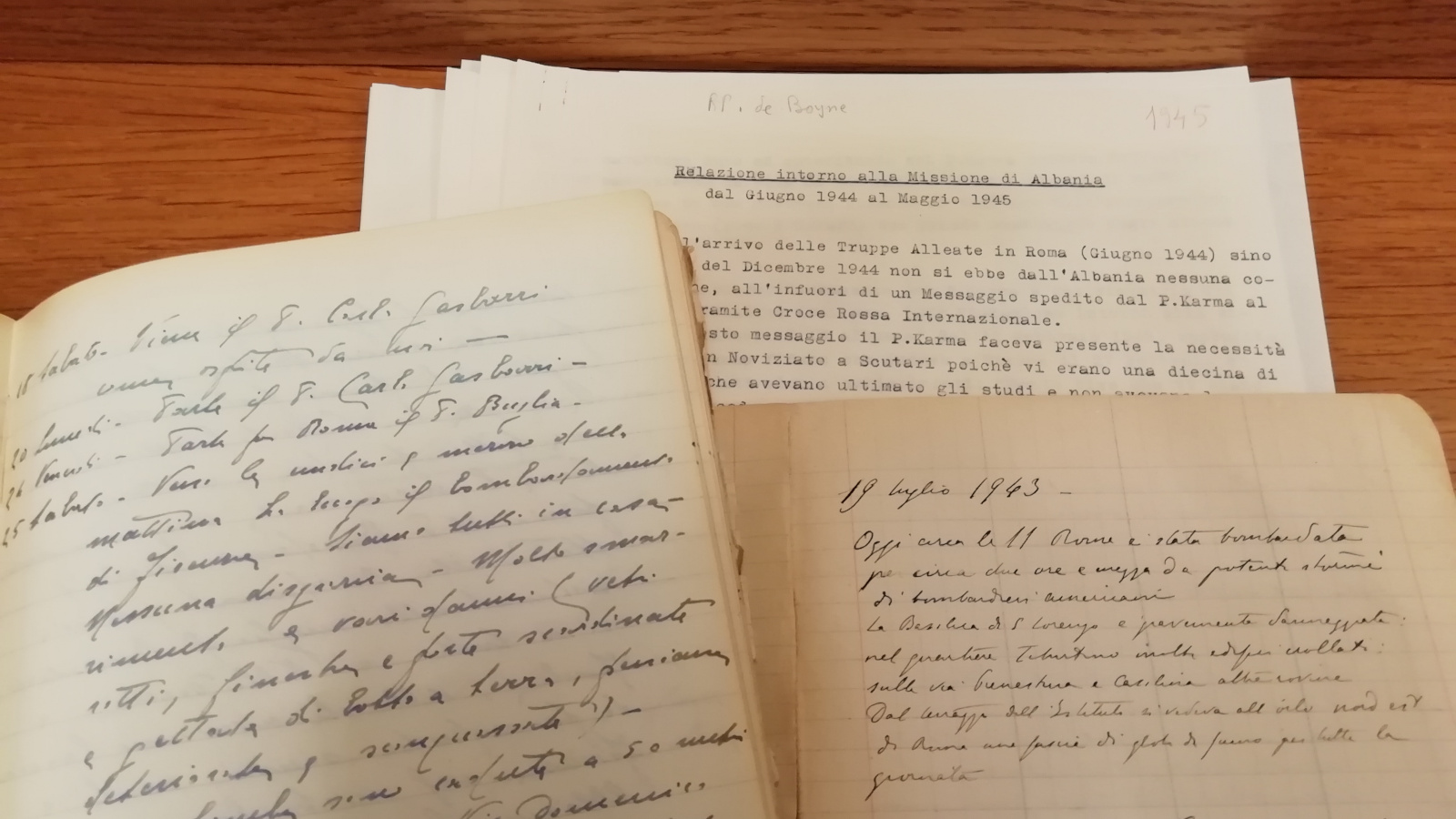 Opening of the Pontificate of Pius XII and research in our archive ...